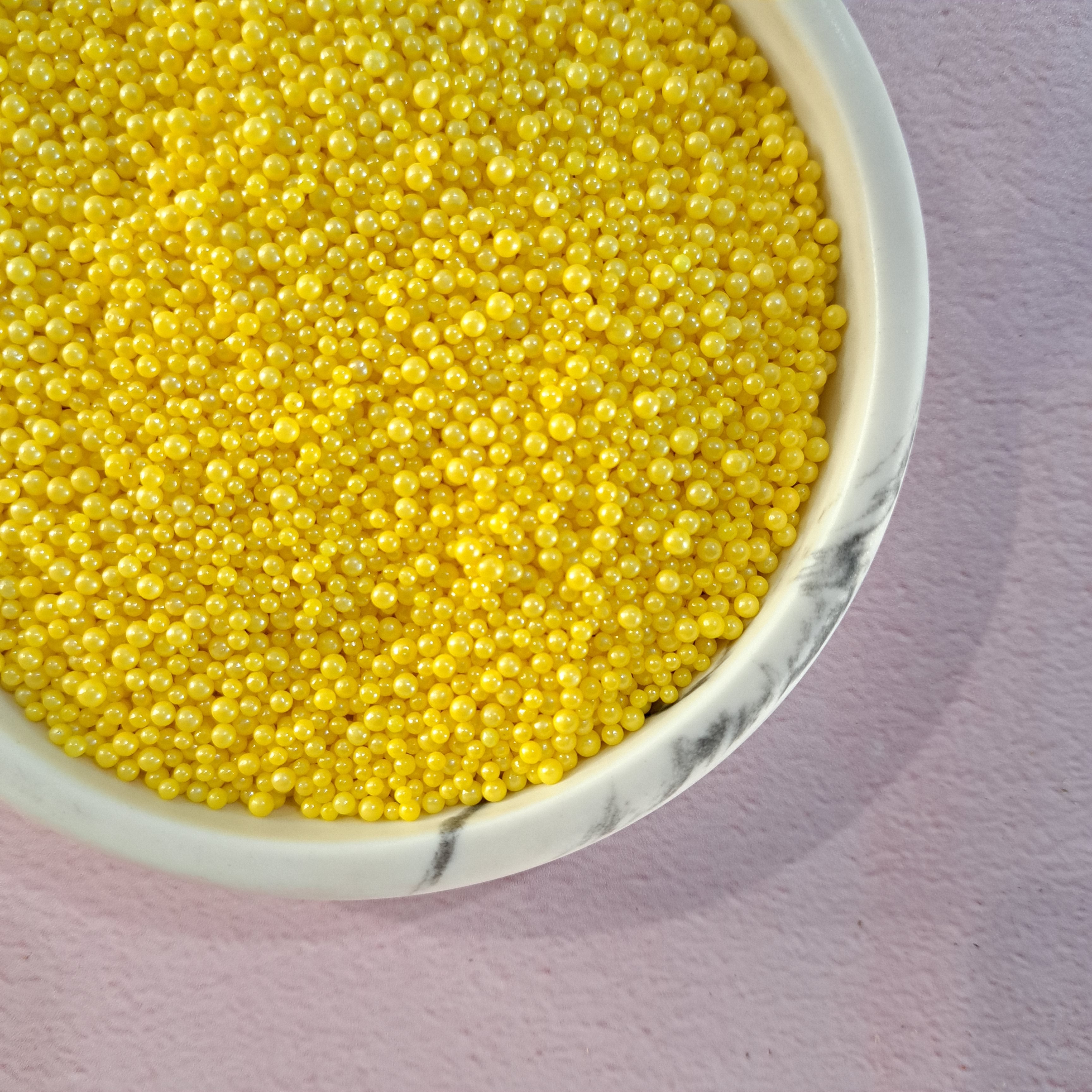 Yellow 2mm Sprinkle – Be Bold Bakes